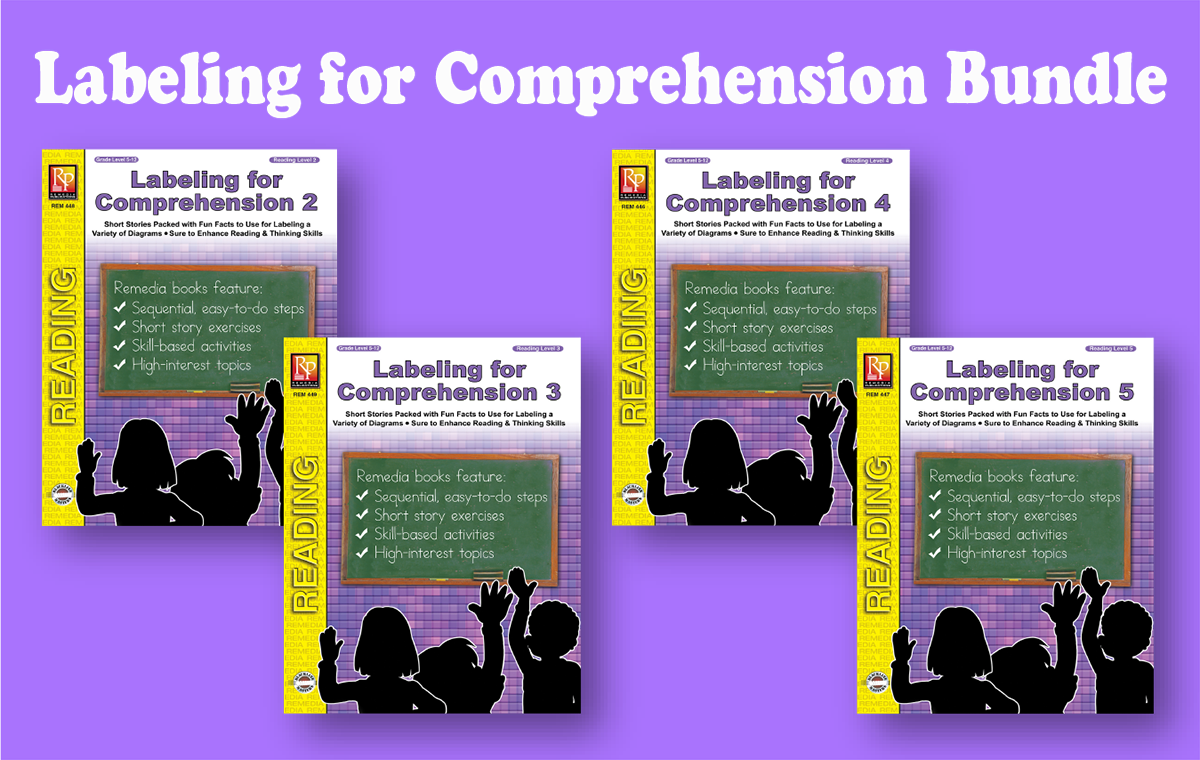 Labeling for Comprehension (4-Book Set)
