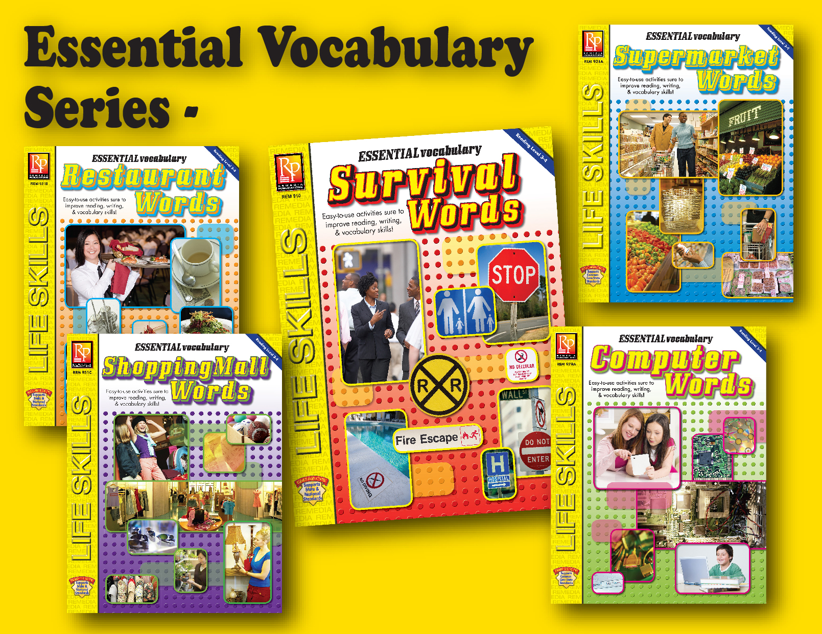 Essential Vocabulary Series (5-Book Set)