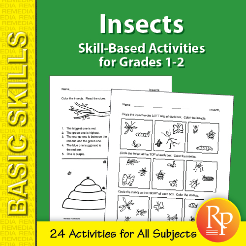 Insects: Thematic Skill-Based Activities for Grades 1-2 (eBook)