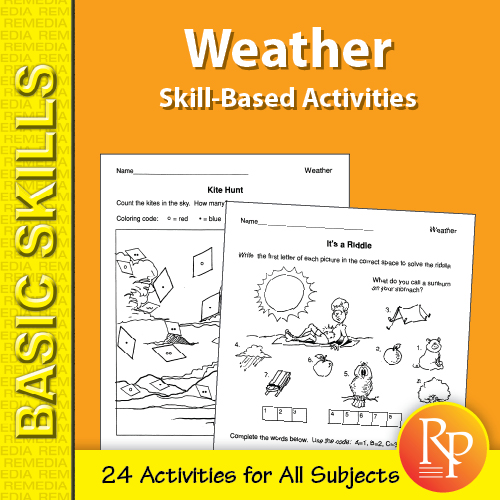 Weather: Skill-Based Activities for Grades 3-4 (eBook)
