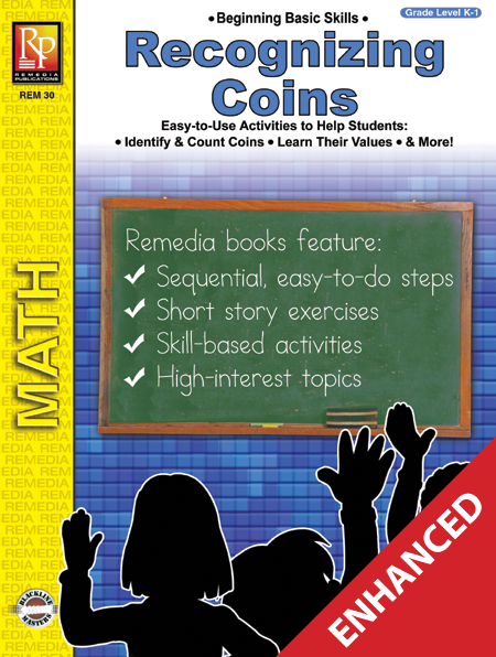 Recognizing Coins: Beginning Basic Skills (Enhanced eBook)