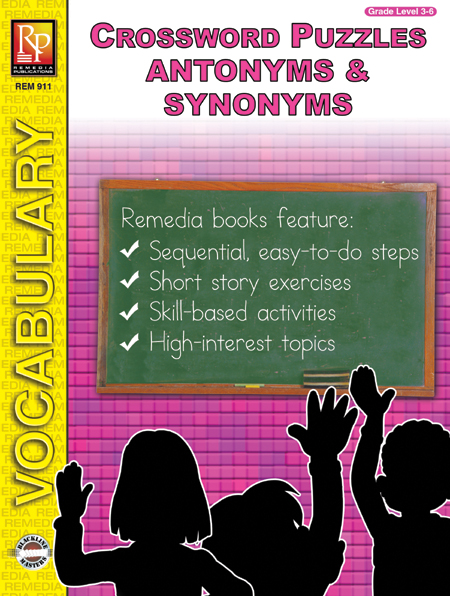 Antonyms & Synonyms: Crossword Puzzles (eBook)