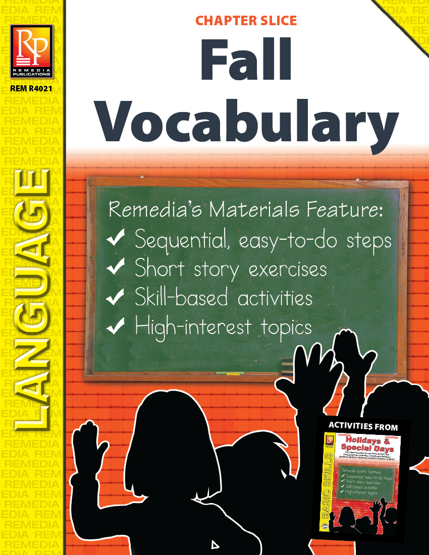 Fall Vocabulary-Builder (Chapter Slice)