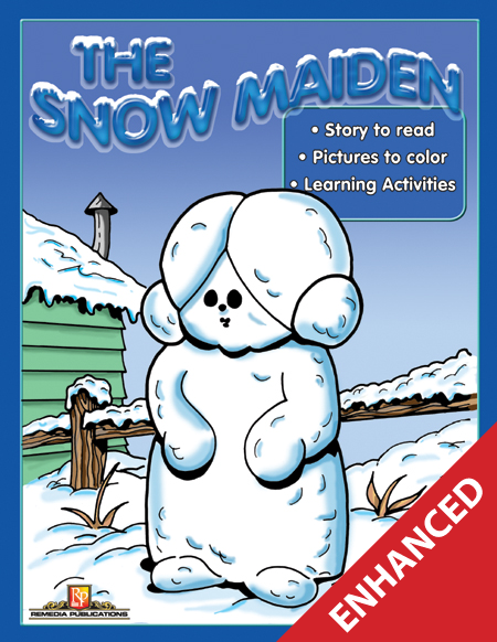 The Snow Maiden: Read & Color (Enhanced eBook)