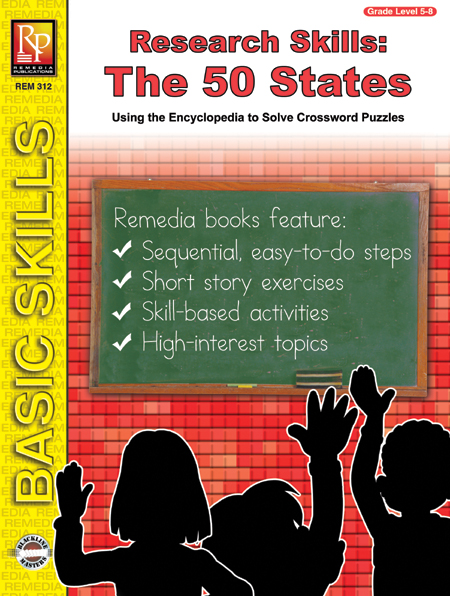 Research Skills: The 50 States (eBook)