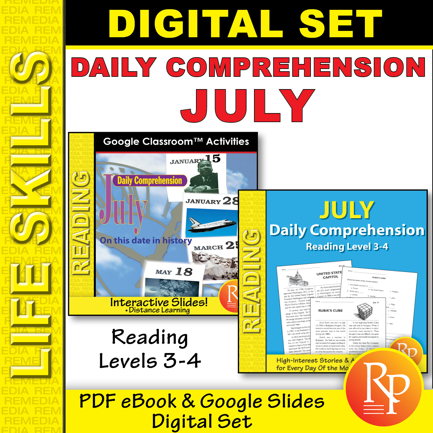 July Daily Reading Comprehension - Nonfiction Passages | Google and ...