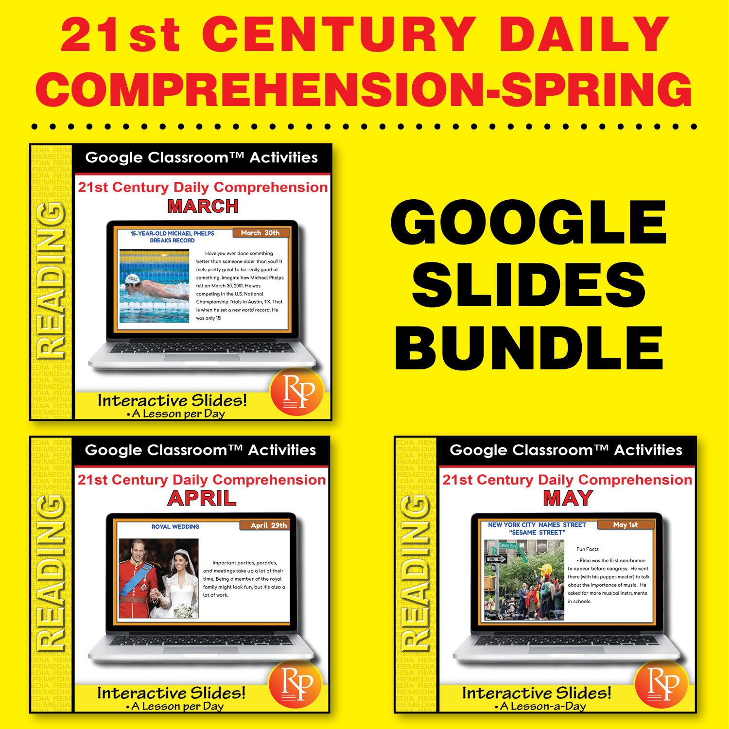 Reading, history, daily lessons, comprehension, 21st Century, Spring ...