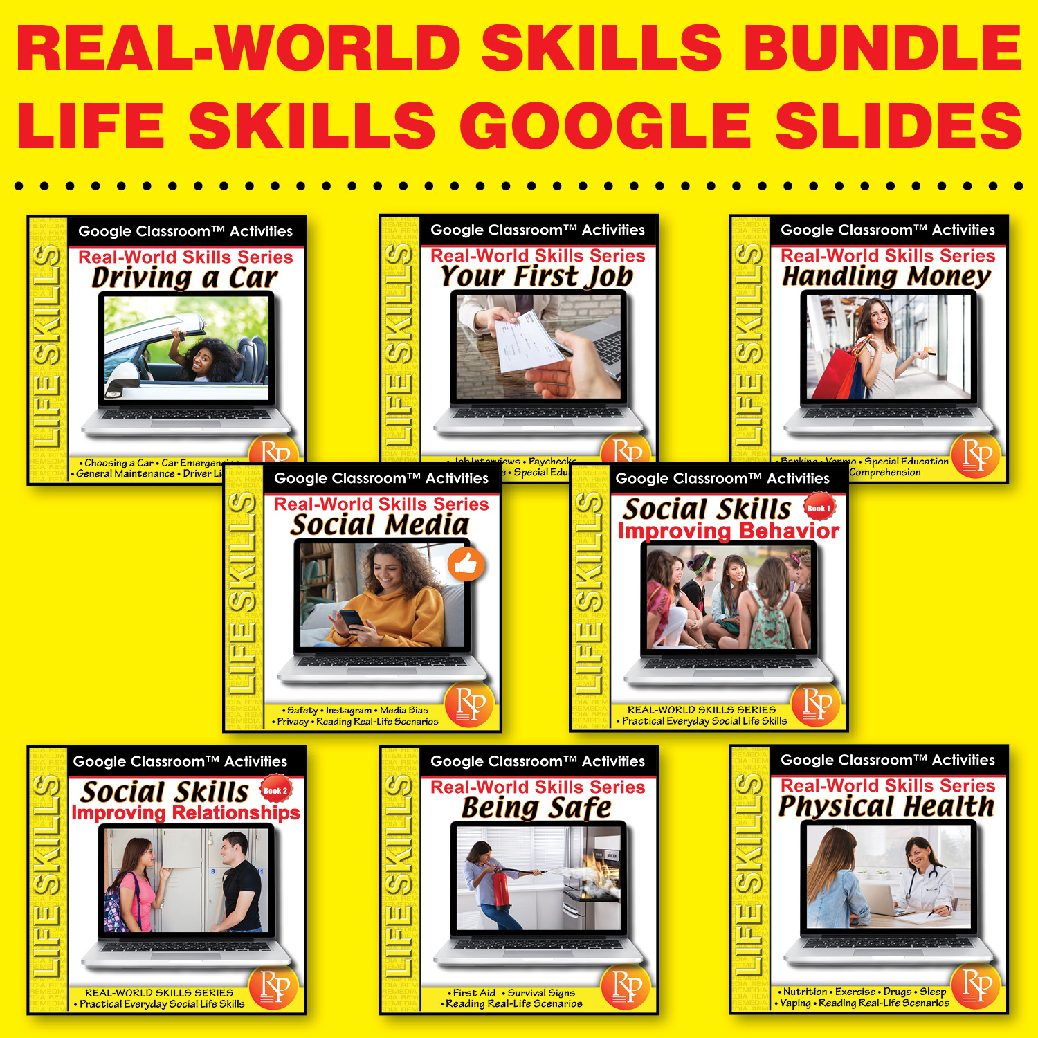 Real World Skills GOOGLE CLASSROOM BUNDLE