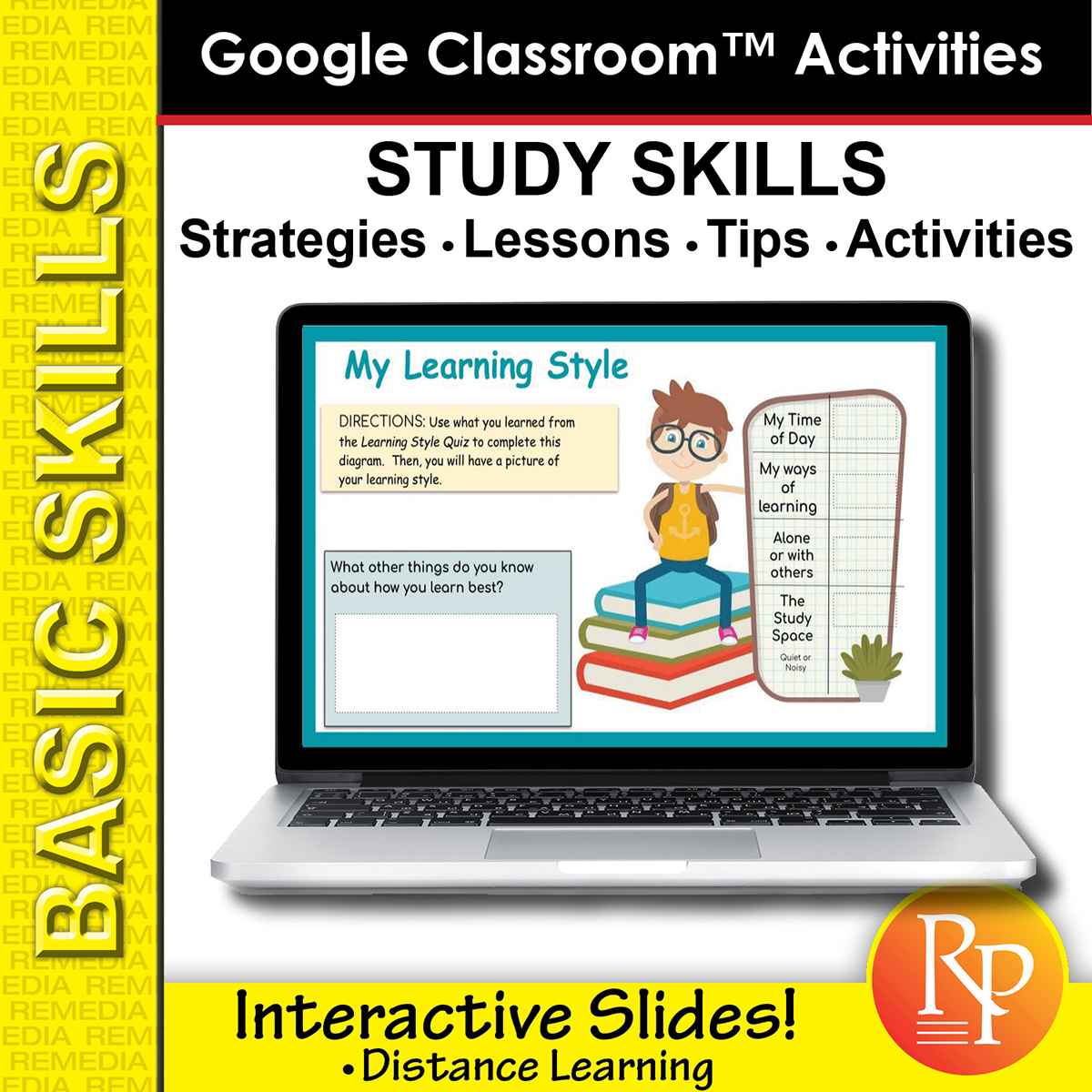Study Skills Strategies - Learn More in Less Time | Google Slides ...