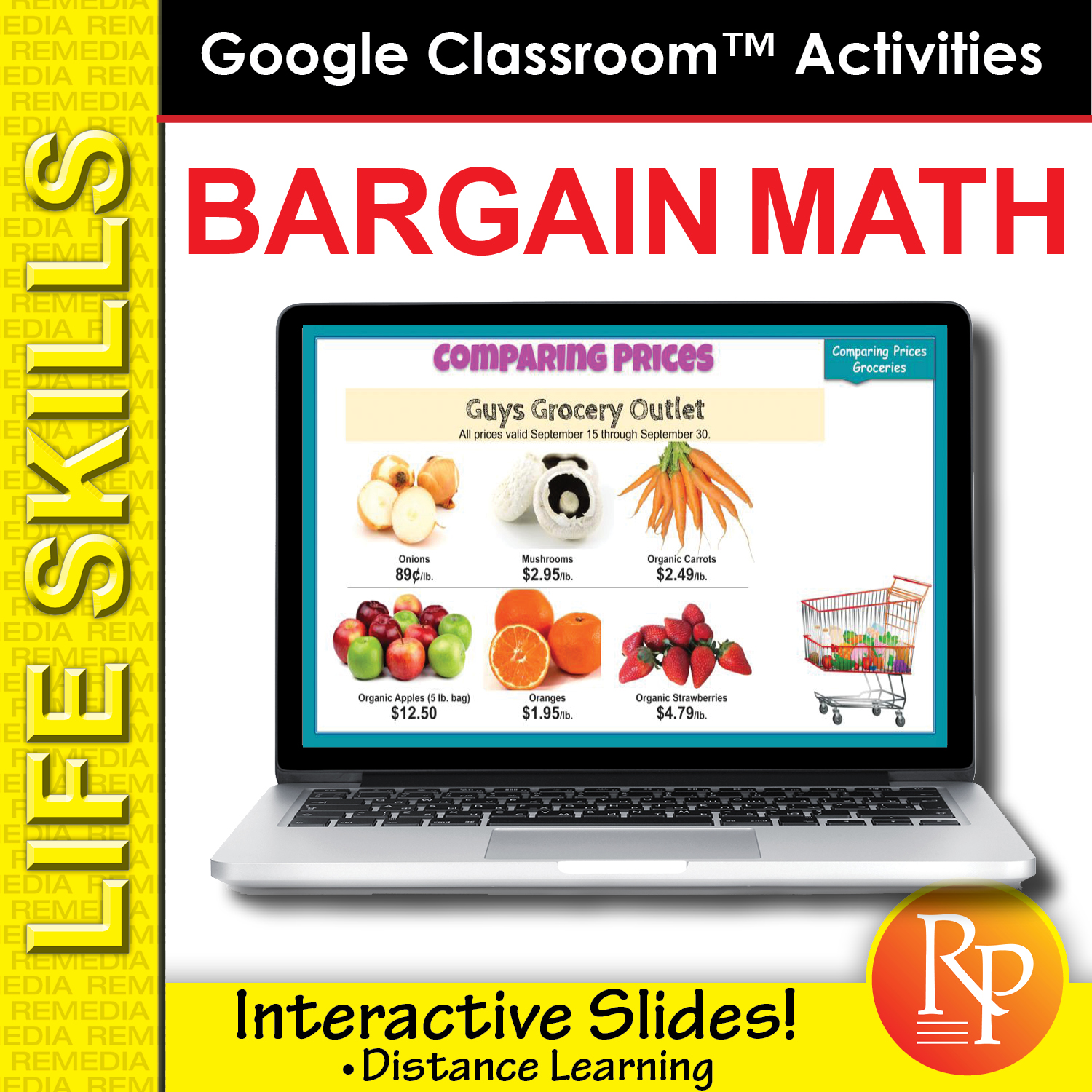 BARGAIN MATH: Life Skills GOOGLE SLIDES Activities - money, shopping ...