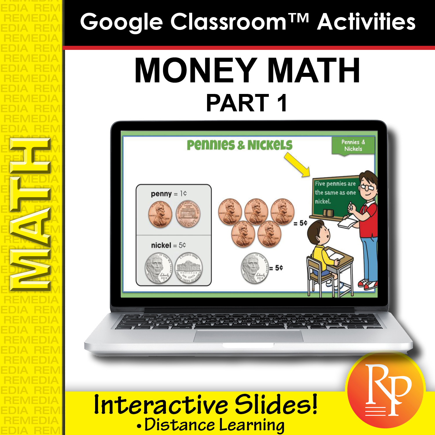 MONEY 1: GOOGLE SLIDES COIN LESSONS & ACTIVITIES: Penny, Nickel, Dime ...