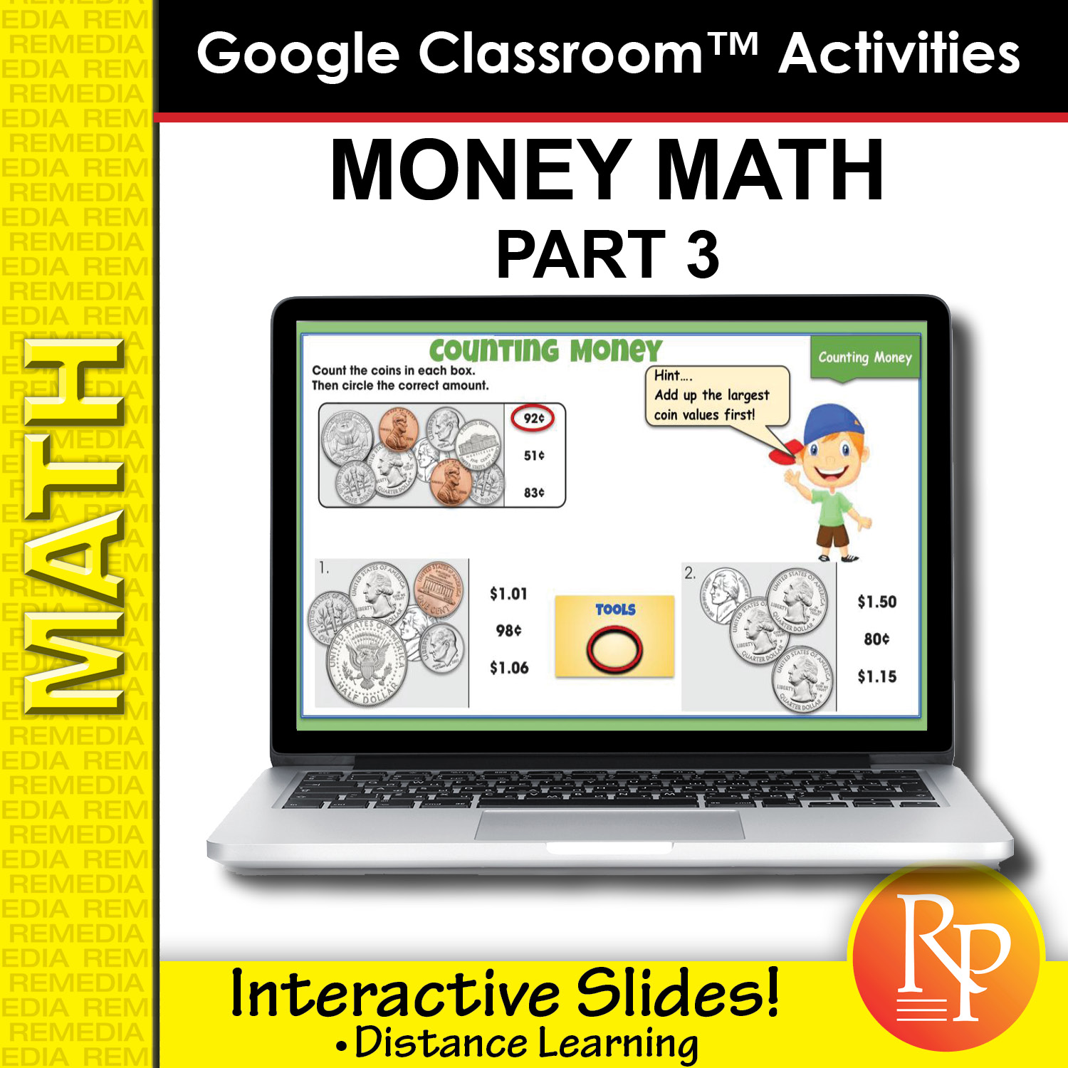 Money 3: LIFE SKILLS MATH GOOGLE SLIDES-Counting, Spending, Shopping ...