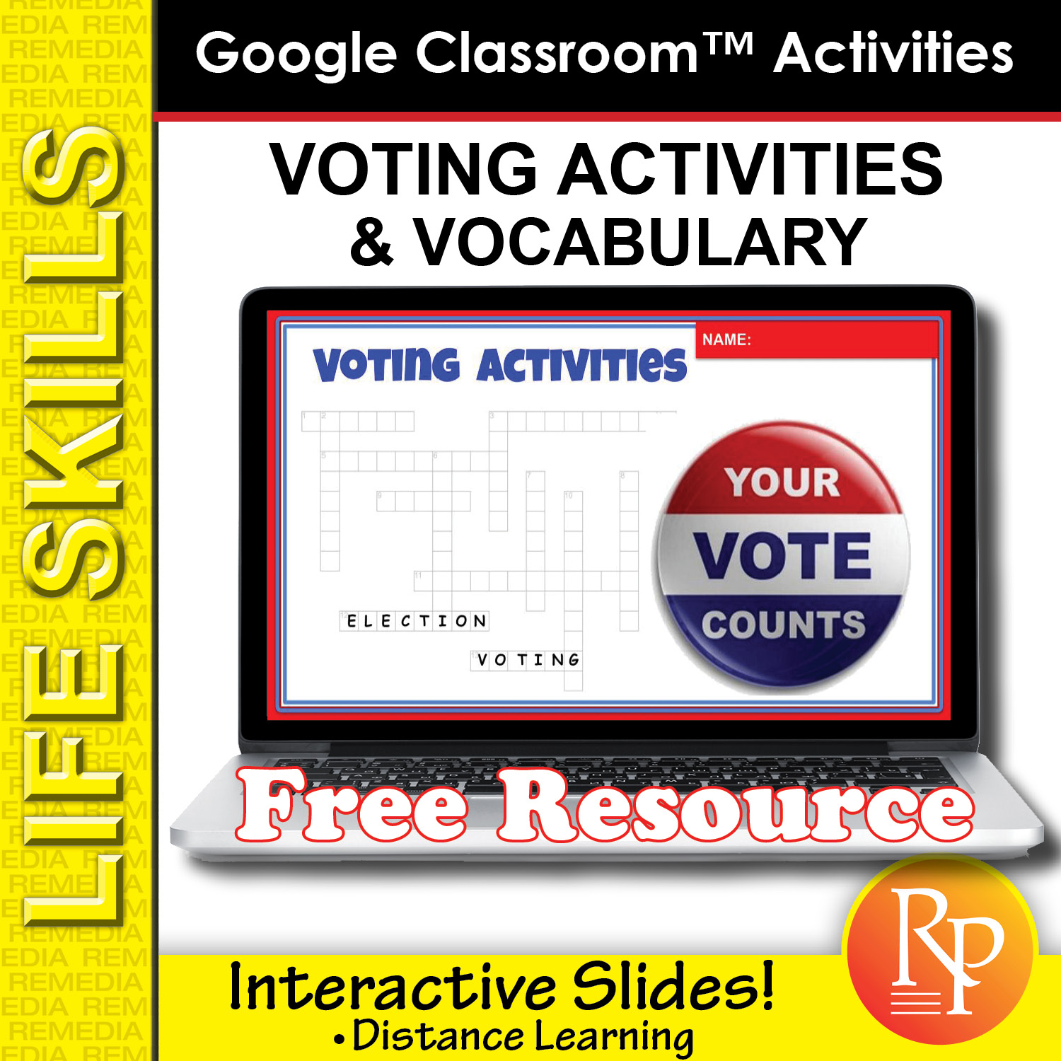 FREE! Google Classroom: Voting Activities