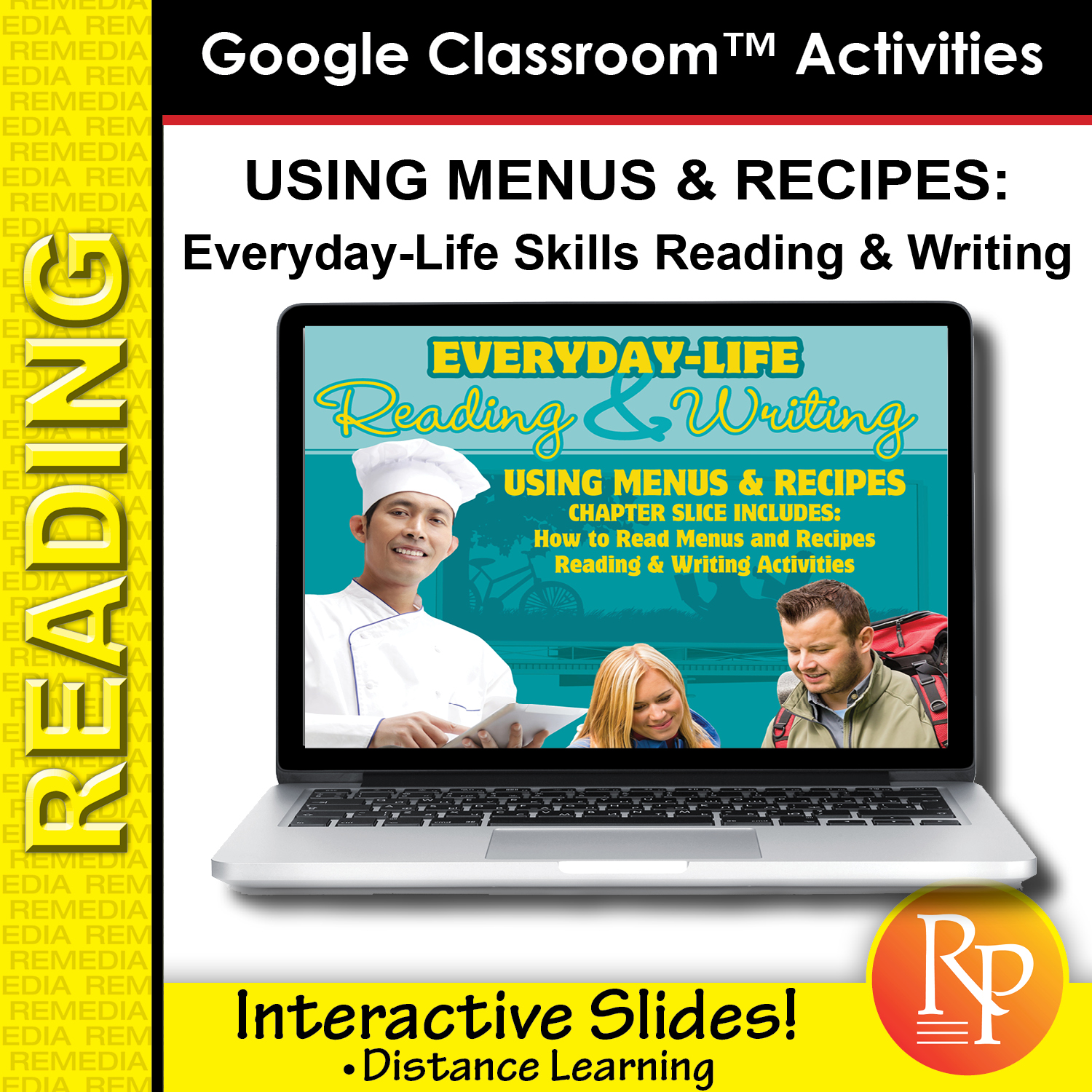 Google Slides: Using Menus and Recipes - Everyday-Life Reading and Writing