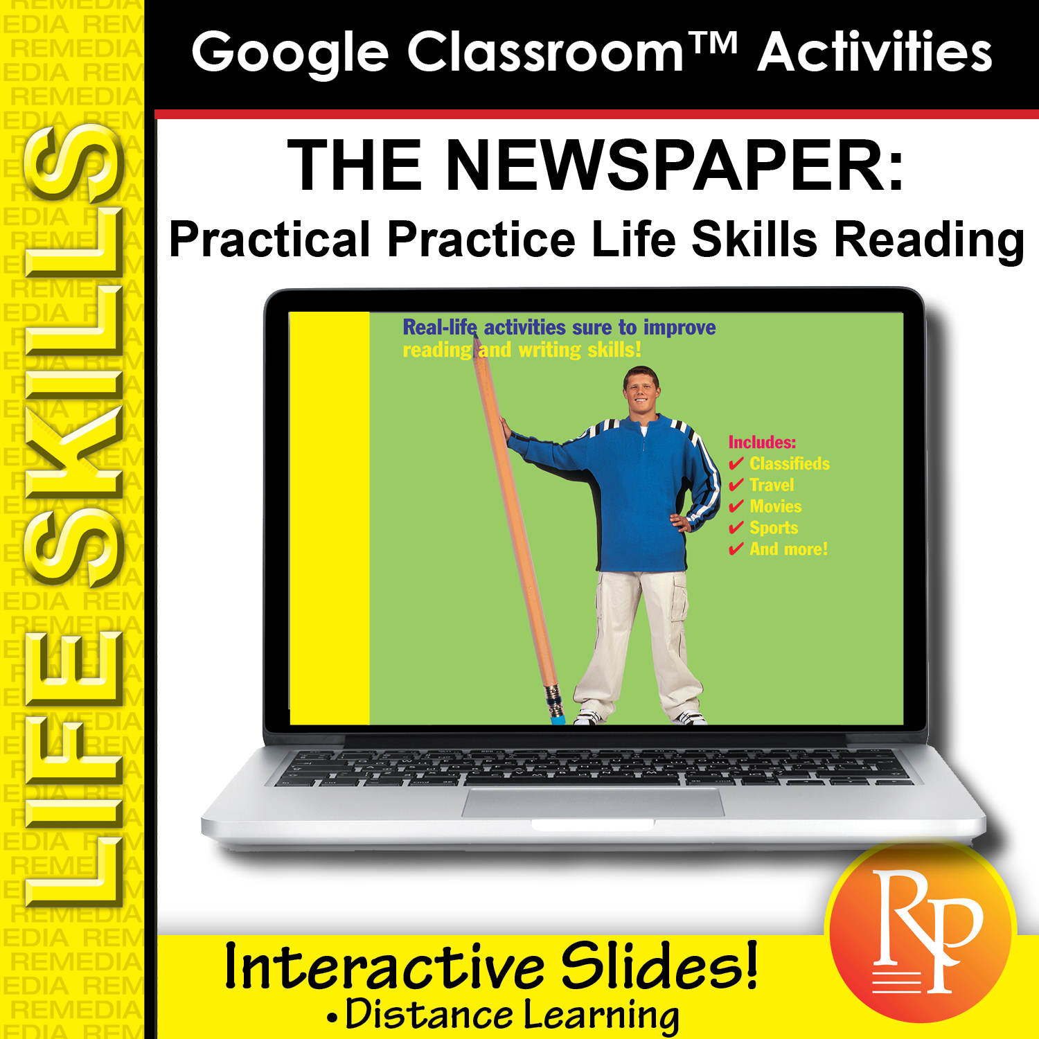 Google Slides: THE NEWSPAPER: Practical Practice Reading & Life Skills