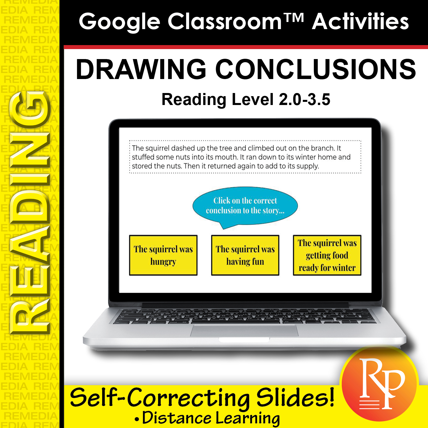 Google Classroom: Drawing Conclusions (Interactive Slides)