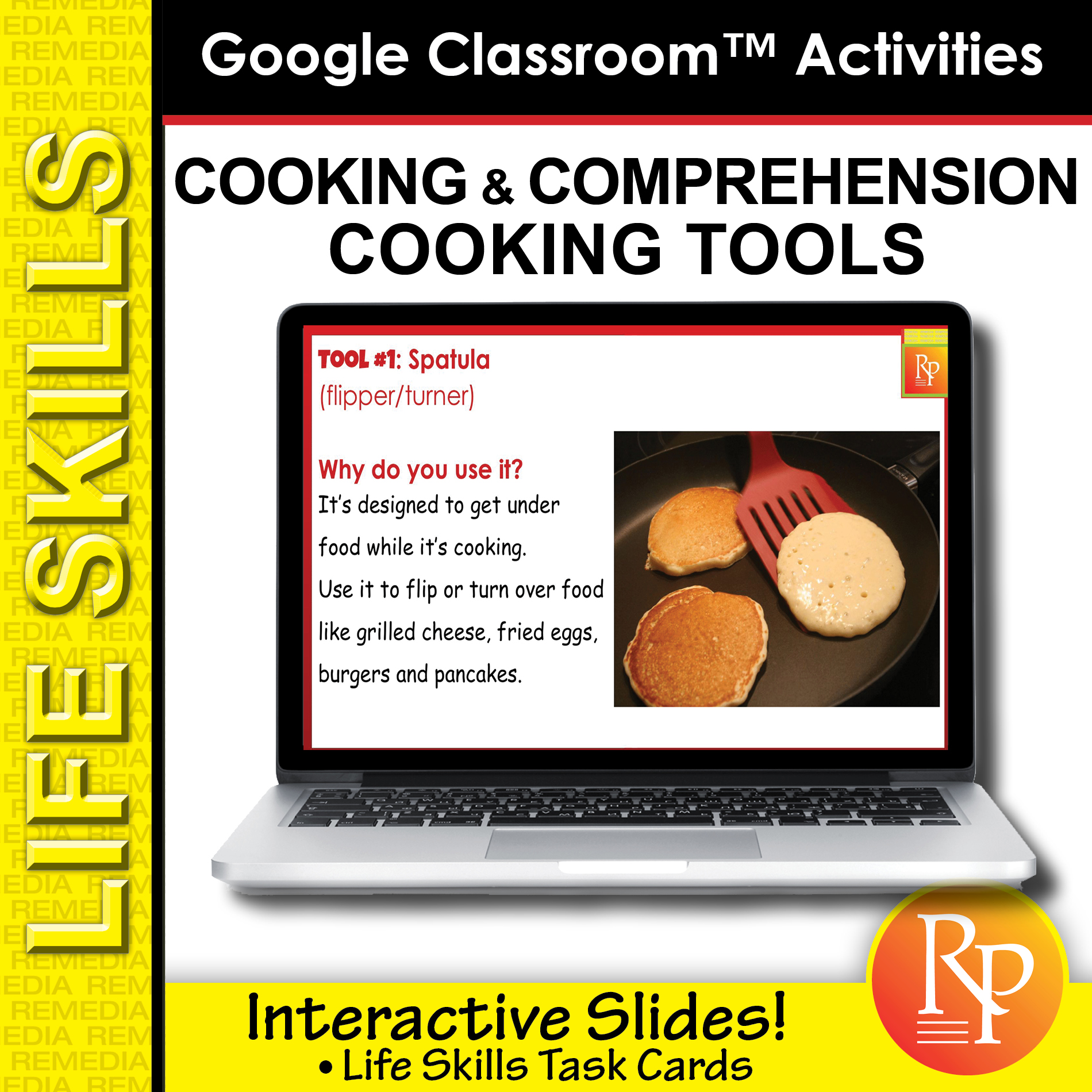 Cooking Tools: Life Skills Functional Vocabulary | Kitchen | Special Ed ...