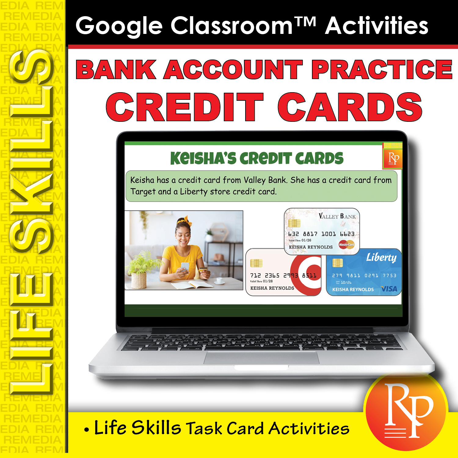 Bank Account Practice: Credit Card Activities - Math | Reading | GOOGLE