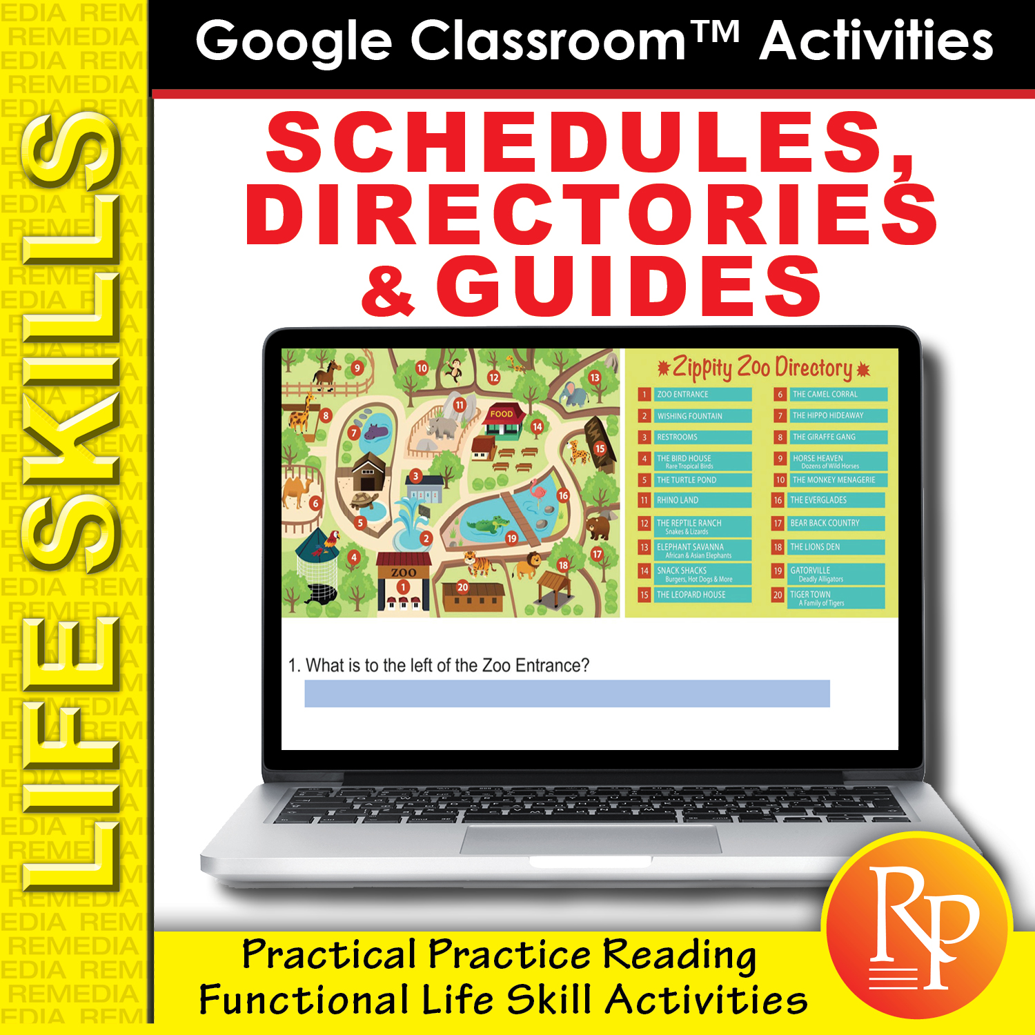 Schedules, Directories, and Guides - Google Slides