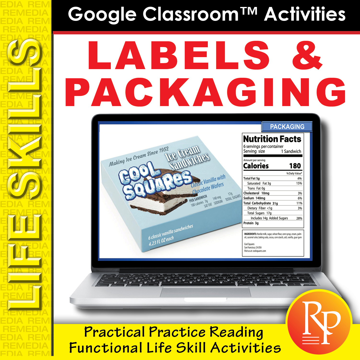 LABELS & PACKAGING GOOGLE: Practical Practice Reading & Life Skills ...