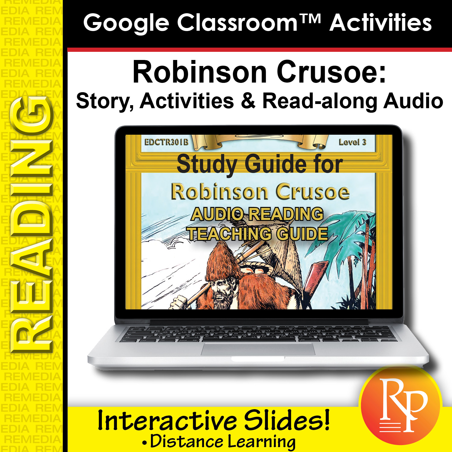 Google Slides: "Robinson Crusoe" Abridged Story, Activities & Read ...