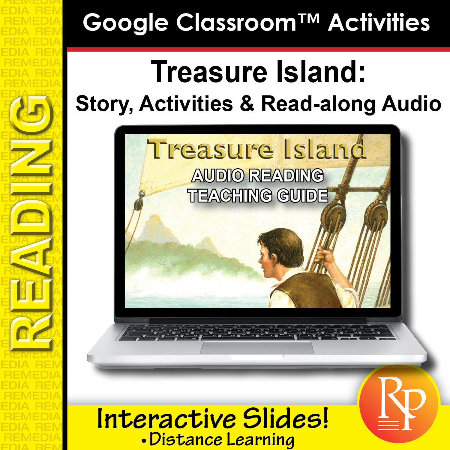 Google Slides: "Treasure Island" Abridged Story, Activities & Read ...