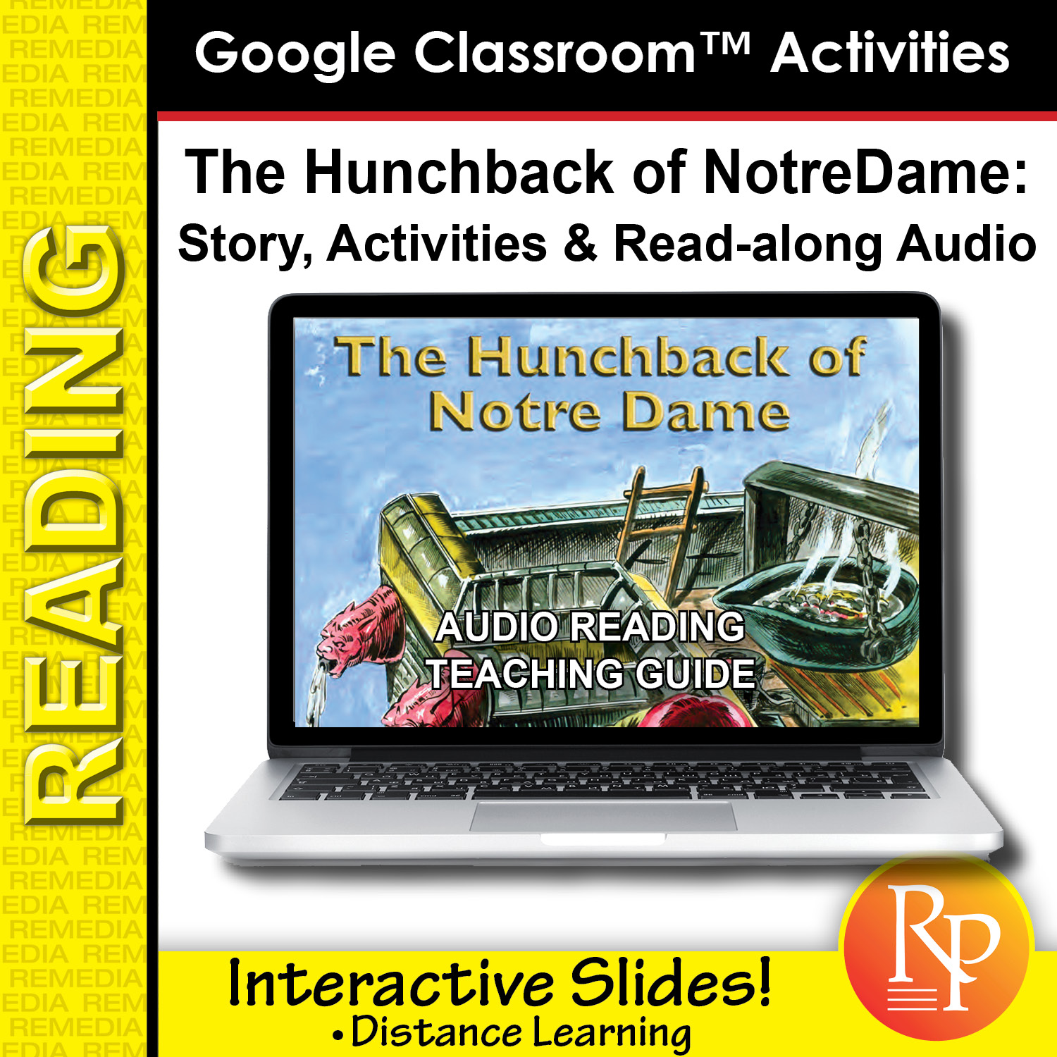 Google Slides: "The Hunchback of Notre Dame" Abridged Story, Activities ...