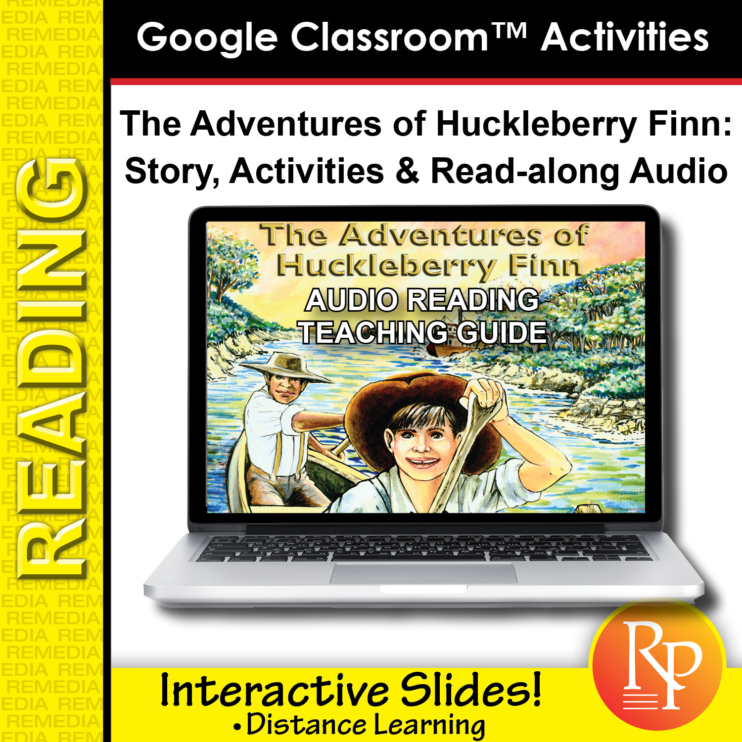 Google Slides: The Adventures of Huckleberry Finn - Abridged Story ...