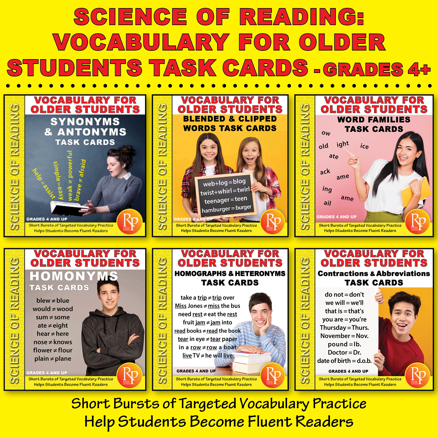 Science of Reading: Vocabulary for Older Students Set