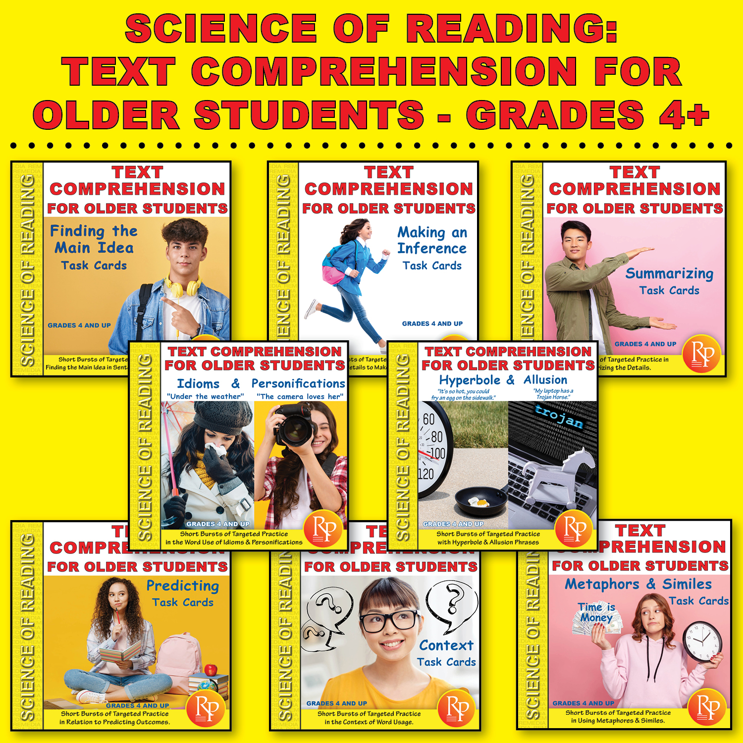 Science of Reading for Older Students Text Comprehension Set