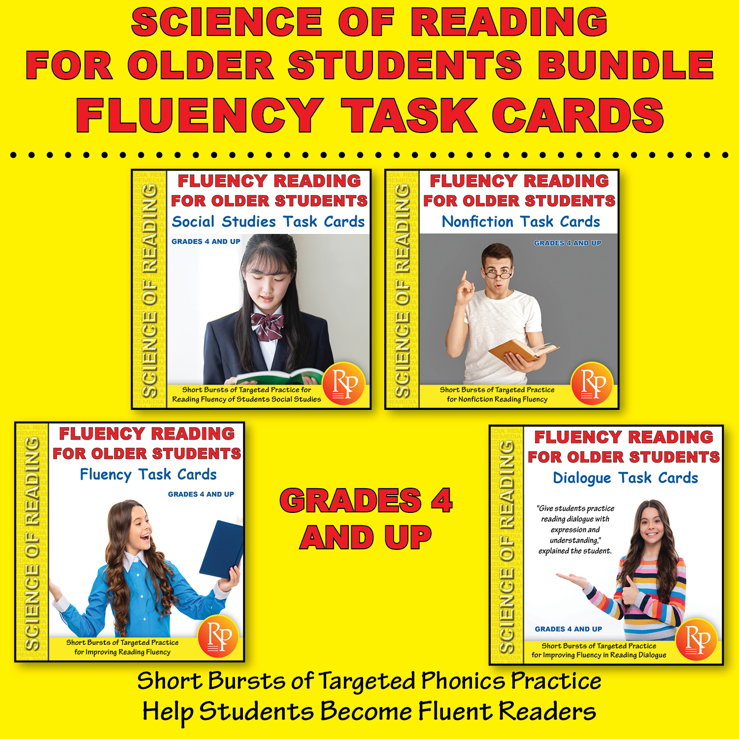 Science of Reading: Fluency Task Cards