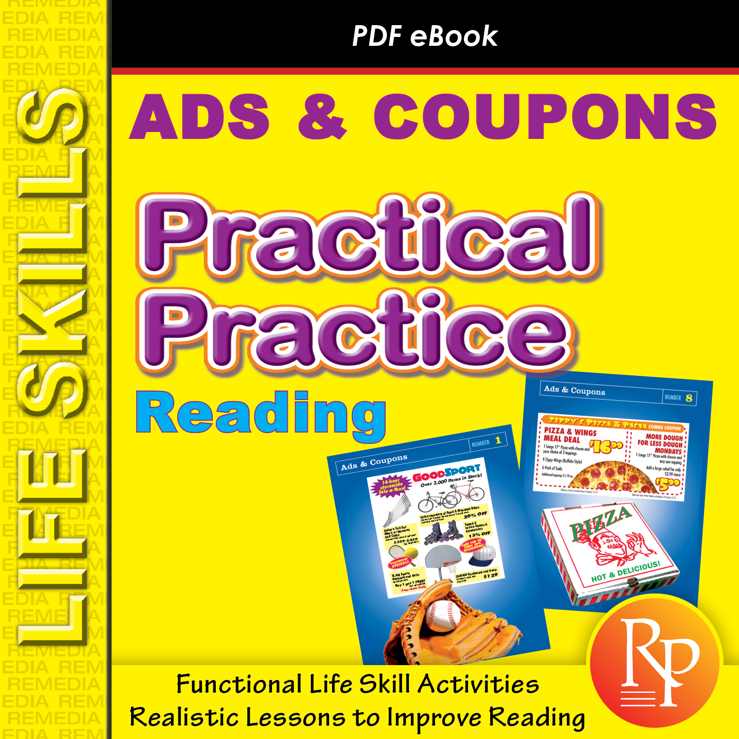 Life Skills Reading: ADS & COUPONS - Visual Comprehension & Consumer ...