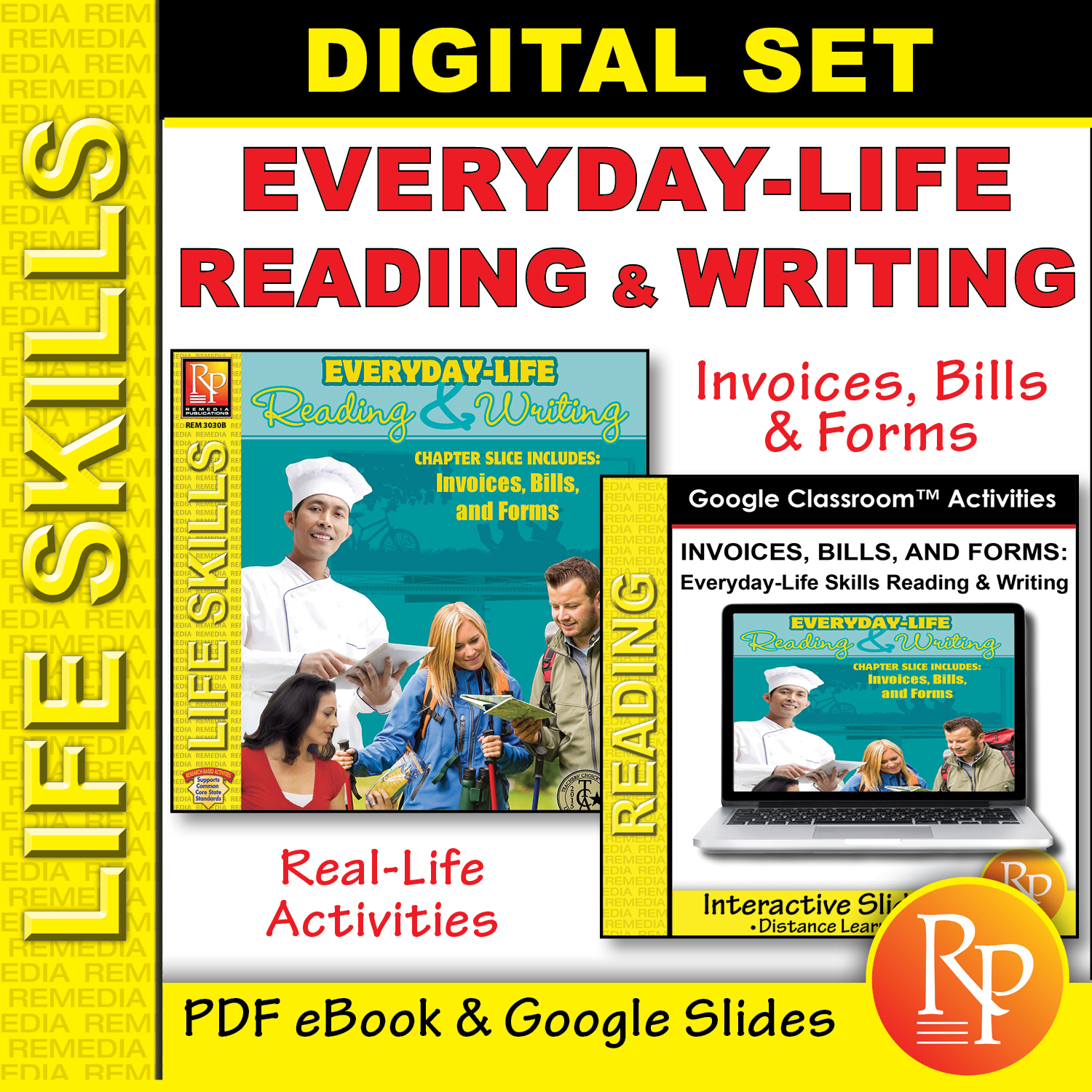 REAL-LIFE READING & WRITING: Google & PDF - Invoices, Bills, Forms ...