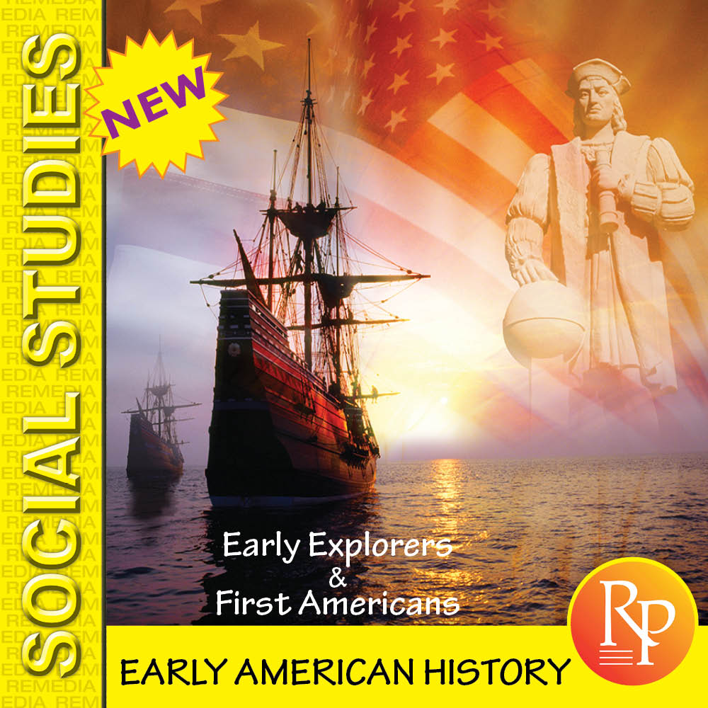 Early American History - Explorers & First Americans Reading & Writing