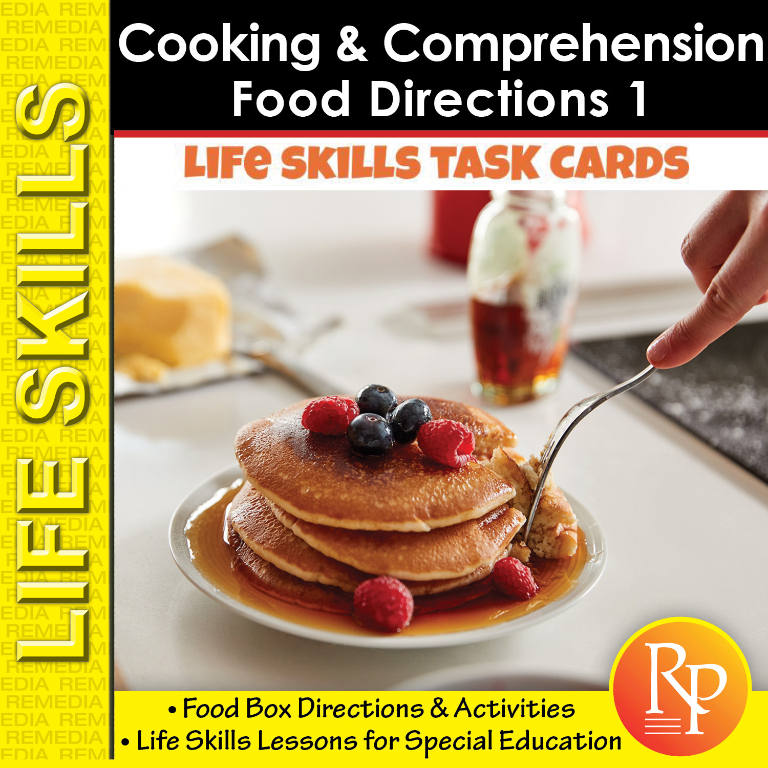 Life Skills COOKING COMPREHENSION: Packaged Foods & Directions Special ...