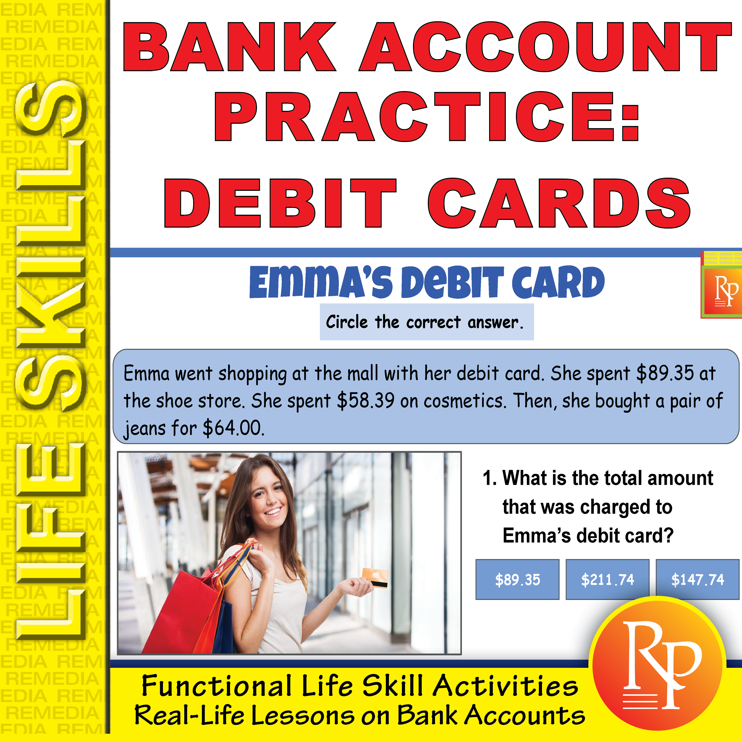 Bank Account Practice - Debit cards