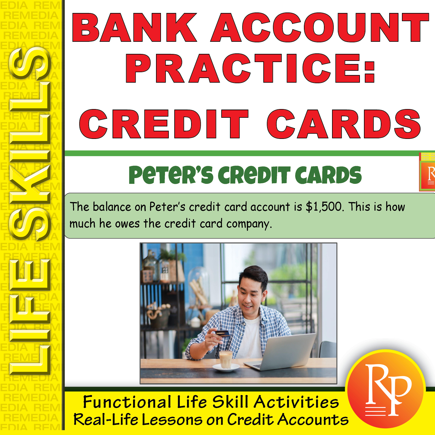 Bank Account Practice: Credit Card Activities - Functional Life Skills