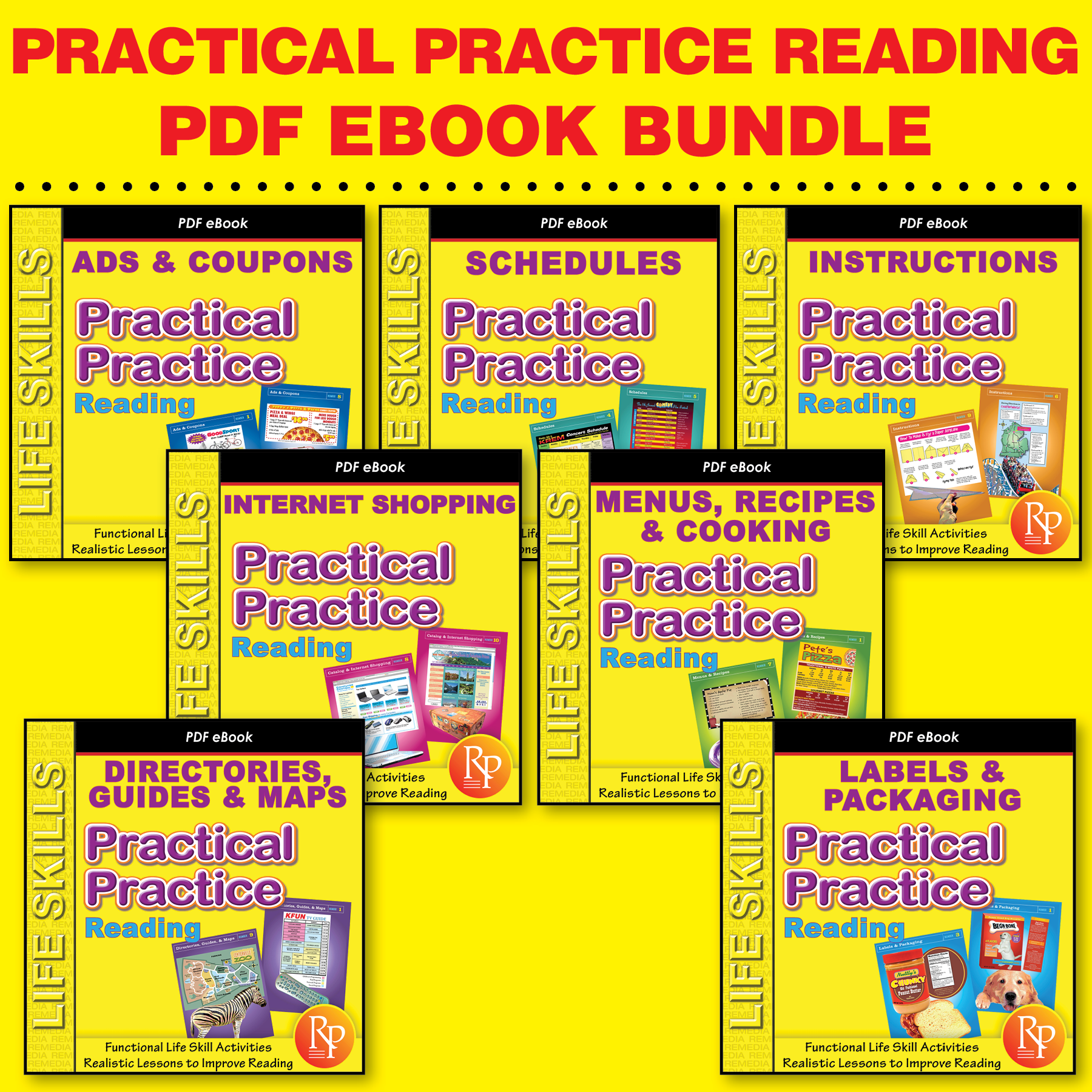 Practical Practice Reading SET: Independent Living - Comprehension ...