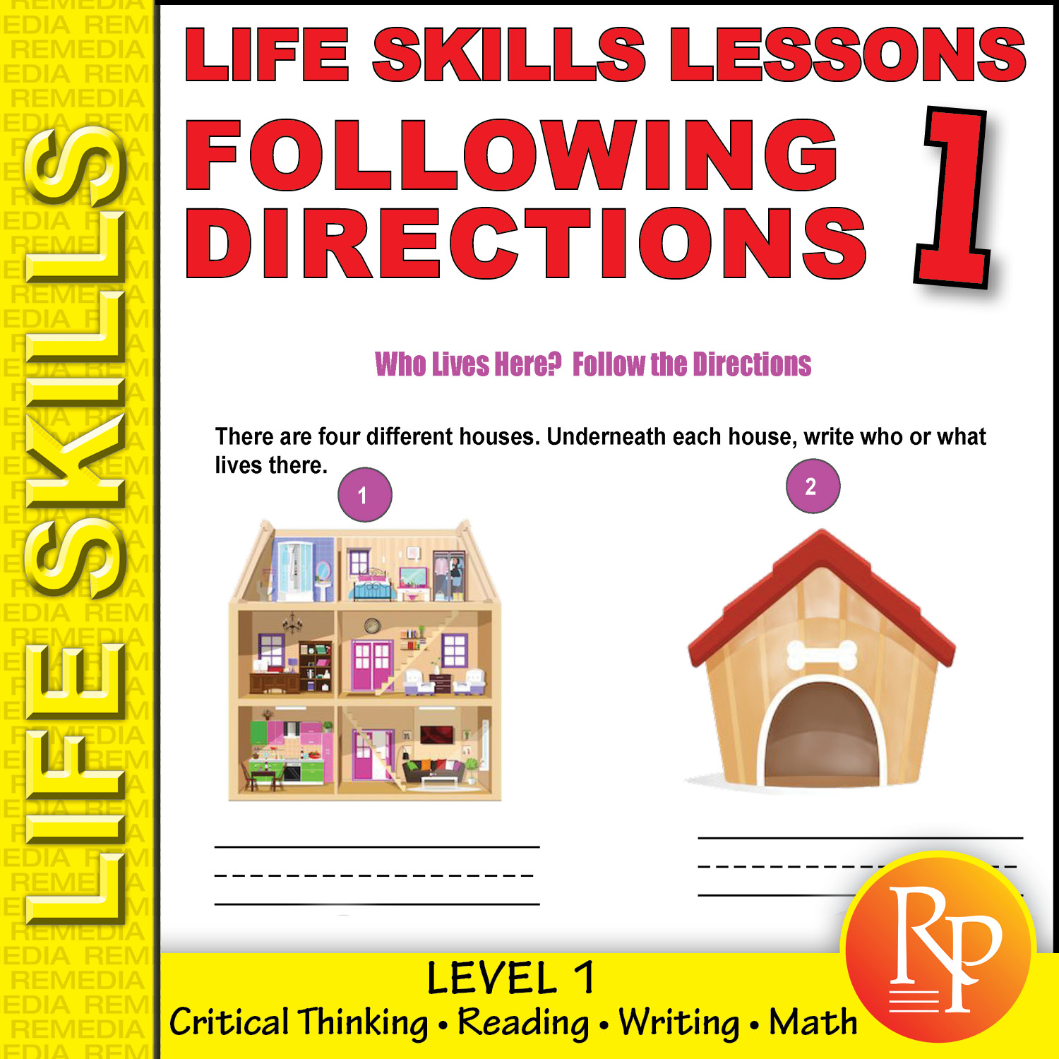 Life Skills, Following Directions, Reading, Critical Thinking, Writing ...