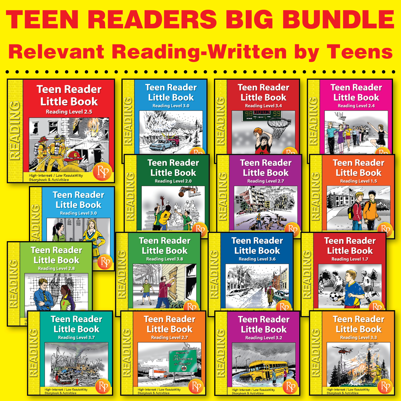 Teen Readers - Student Author Series - 16 book set