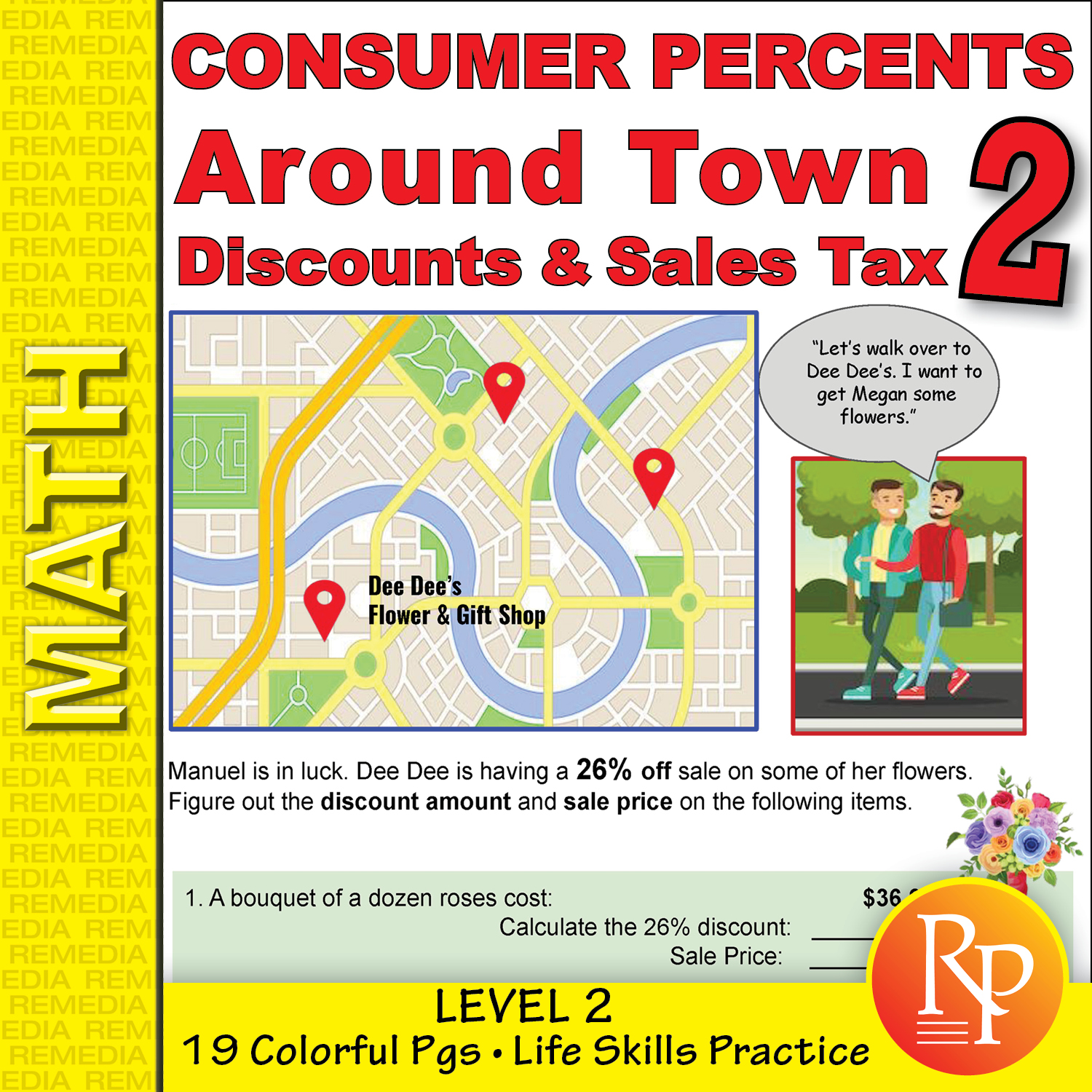 Math, Consumer, Percents, Sales Tax, money, life skills