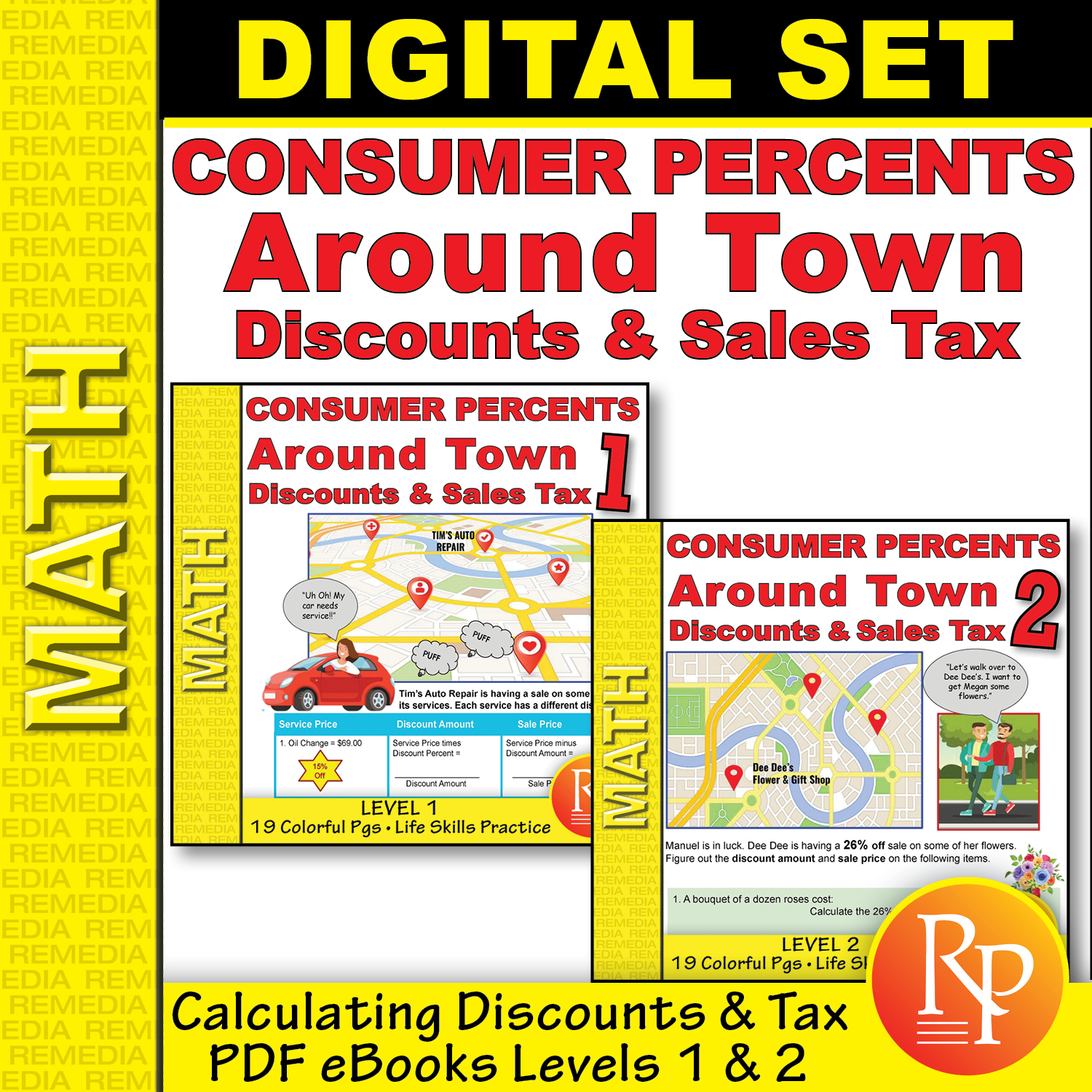 Math, Consumer, Percents, Sales Tax, money, life skills