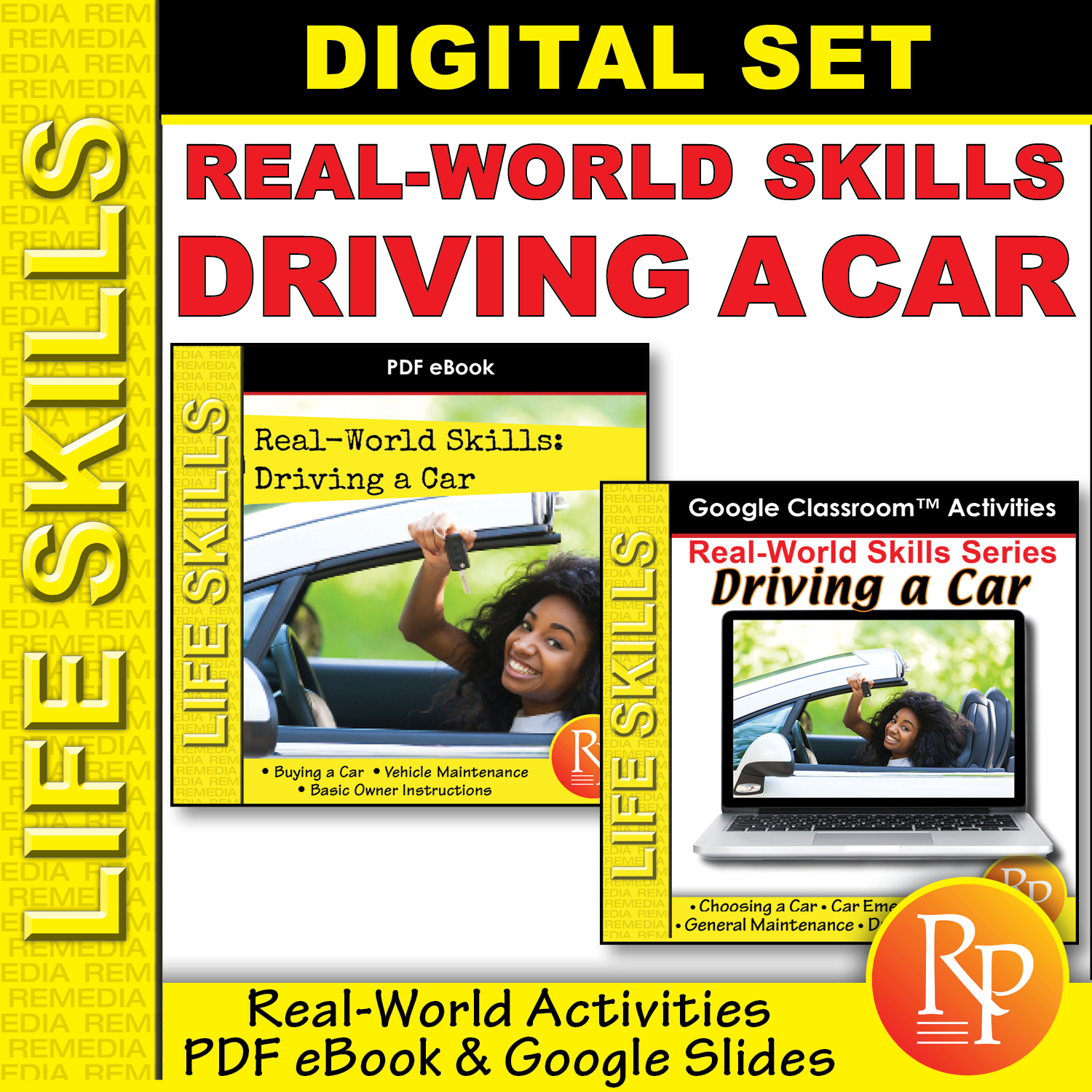 Reading, Comprehension, Life Skills, Google Slides, Set