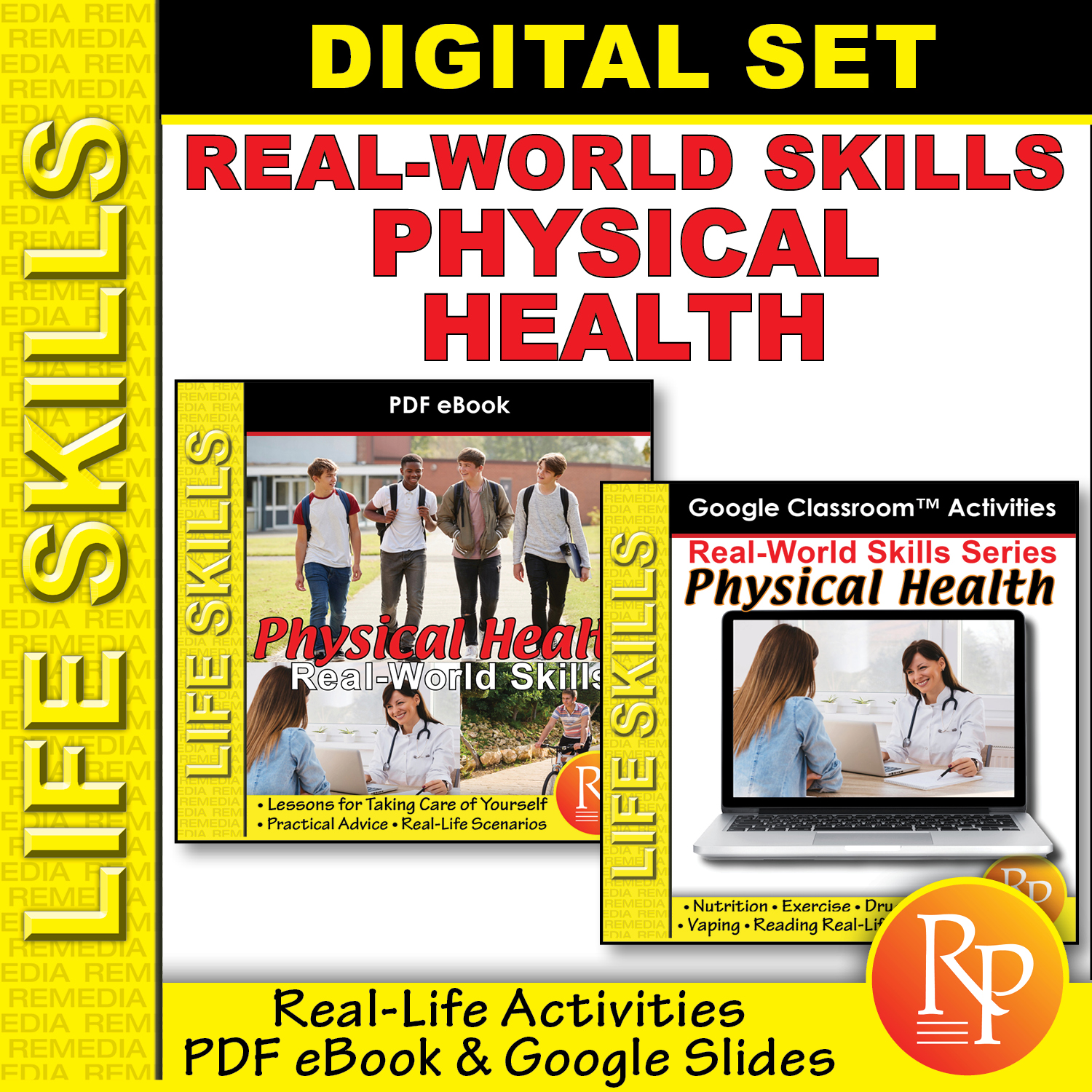 Reading, Comprehension, Life Skills, Google Slides, Set