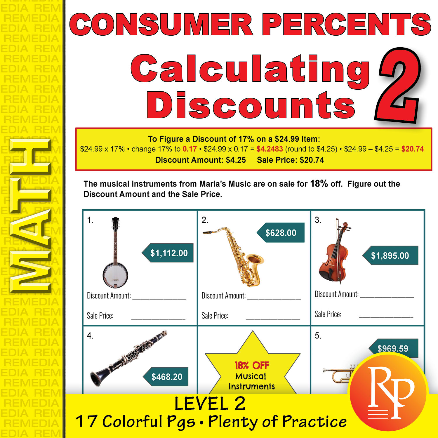 Math, Consumer, Percents, Discounts, money, life skills