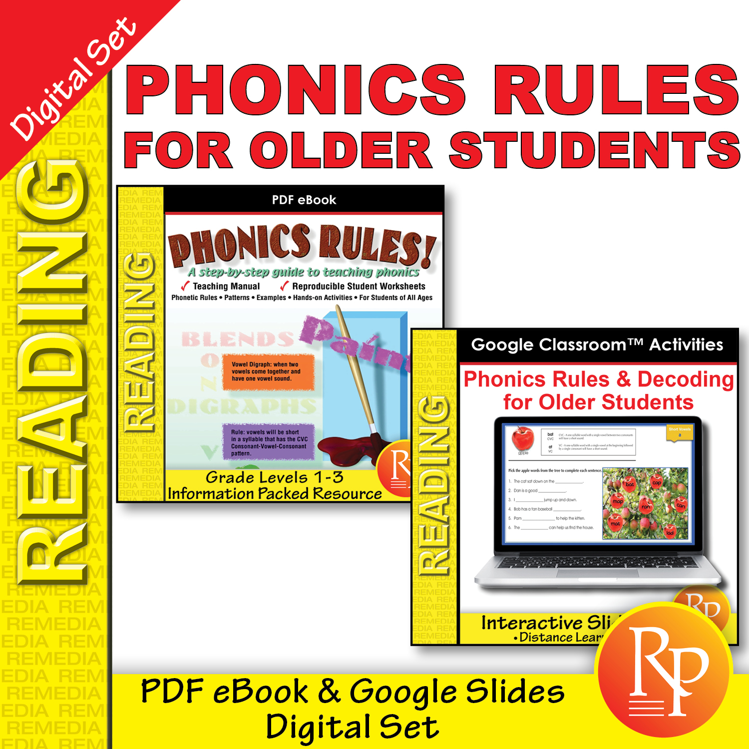 Phonics Rules & Decoding for Older Students: PDF & Google BUNDLE ...