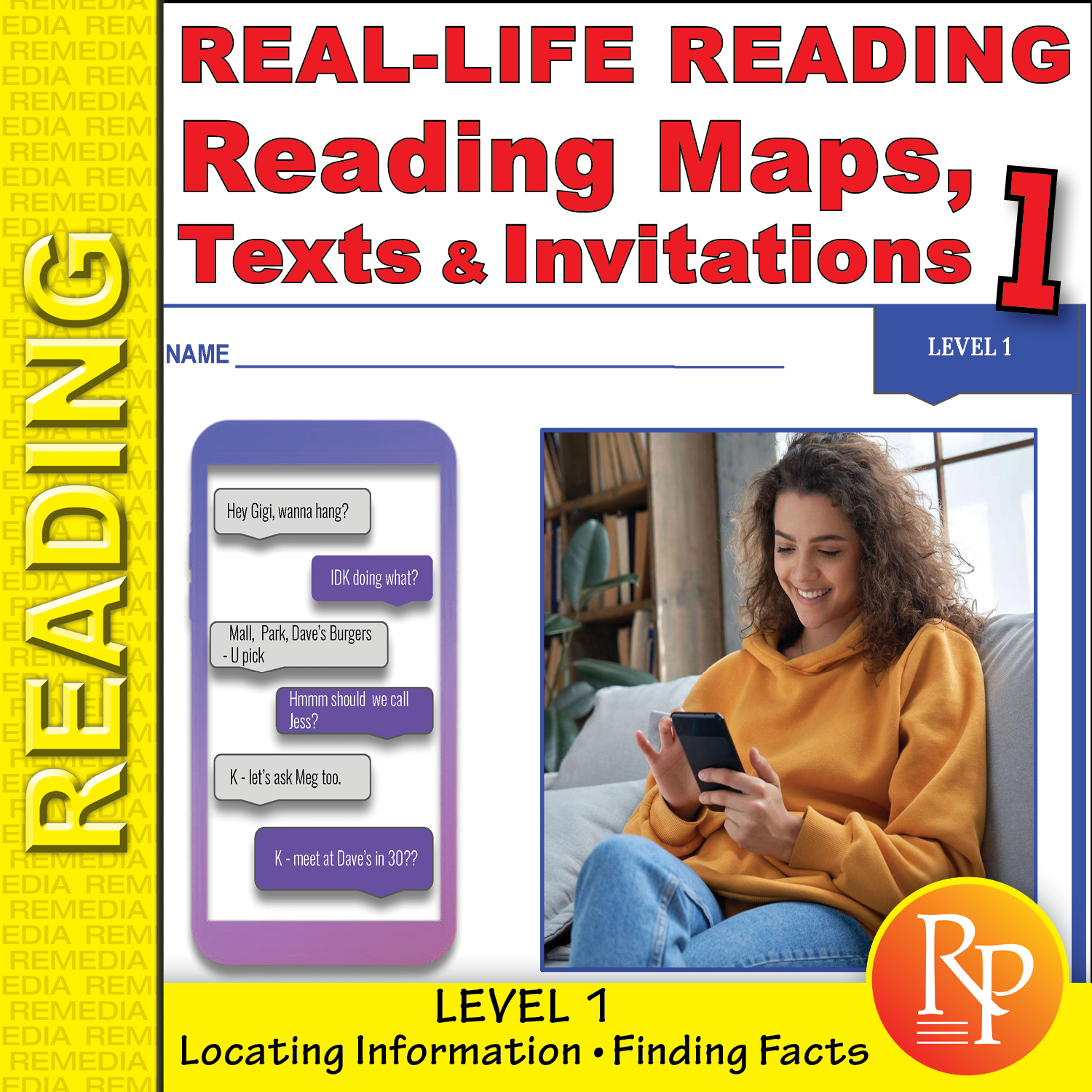Reading Maps, Texts & Invitations 1: LIfe Skills - Comprehension Activities