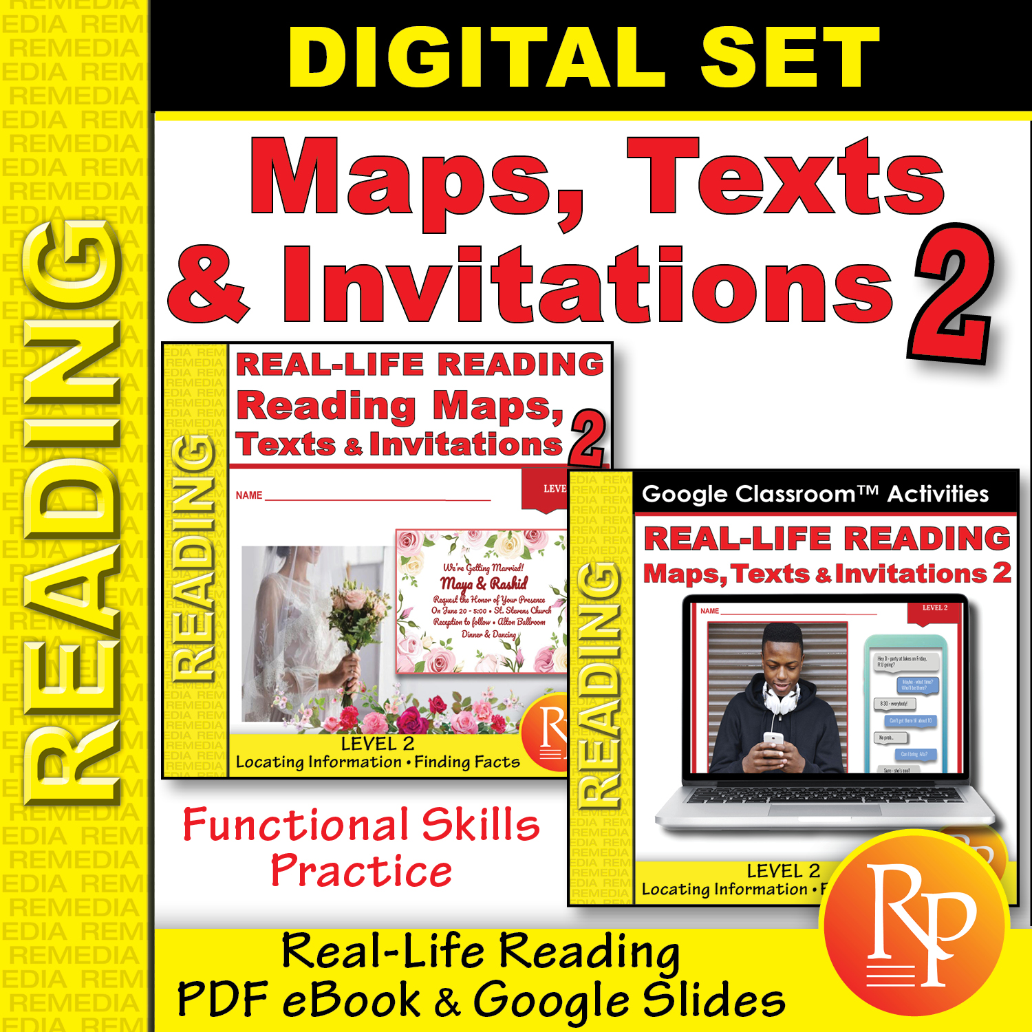 Reading, Comprehension, Life Skills, Google Slides