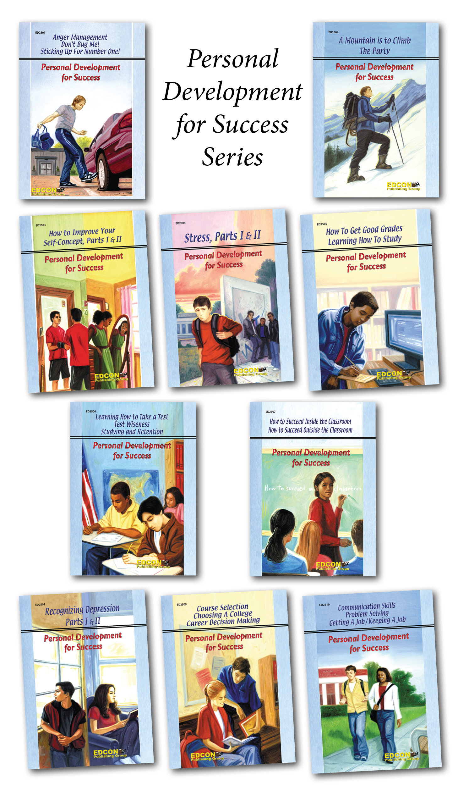 Personal Development for Success (10-Book Set)