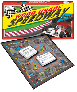 Word Usage Speedway Game